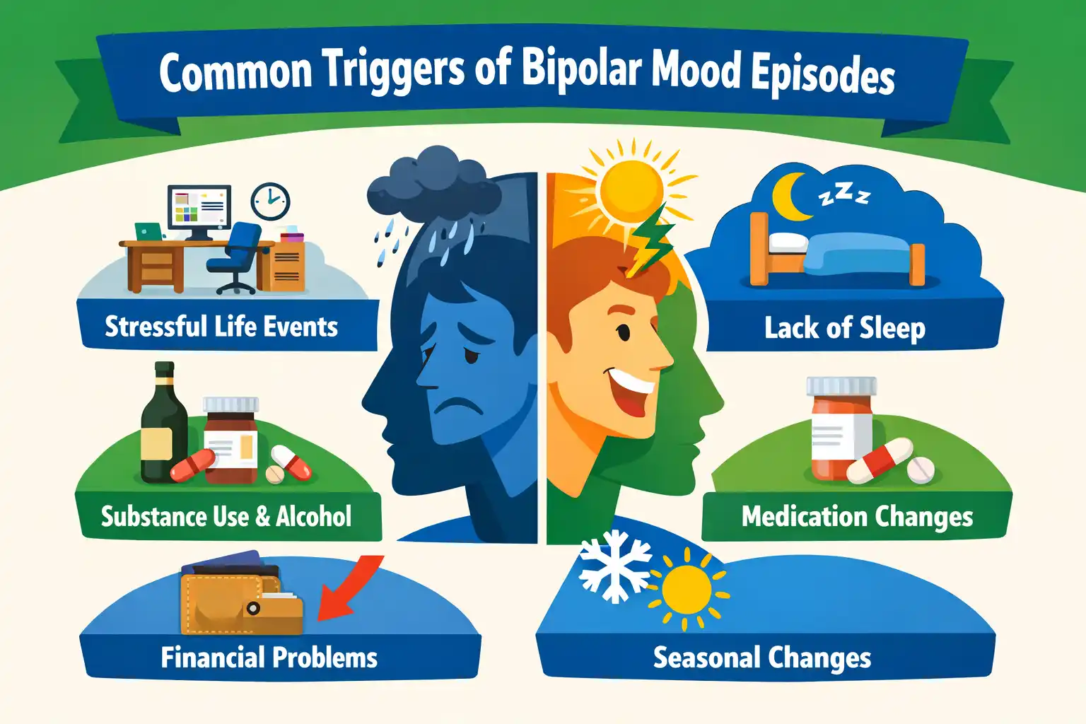 What Triggers Bipolar Mood Episodes? Key Causes Explained